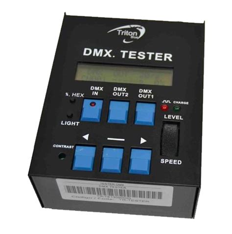 Tester Dmx Tr Tester Triton Blue