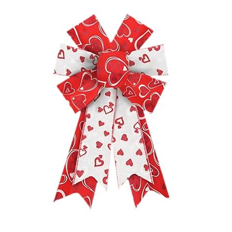 Nmdmisc Valentines Day Bows For Wreathred Heart Valentines Day Bow