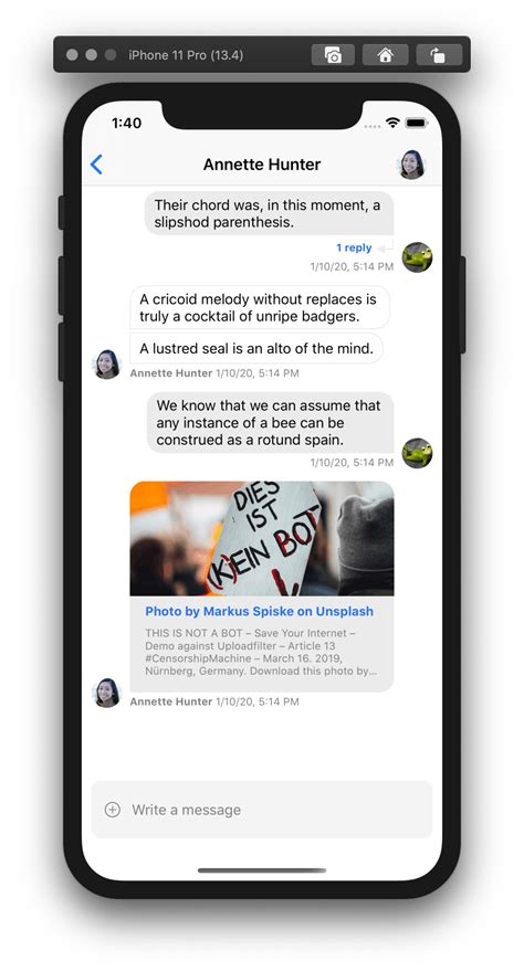 build an imessage clone with stream s ios sdk