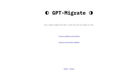 Gpt Migrate Efficient Codebase Migration Tool For Developers Gpt