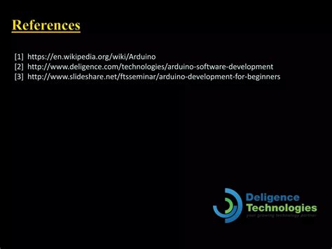 Arduino Programming Software Development Ppt