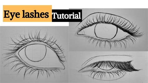 How To Draw Realistic Eyelashes Step By Step