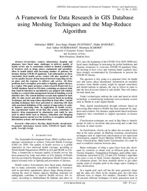 Pdf A Framework For Data Research In Gis Database Using Meshing