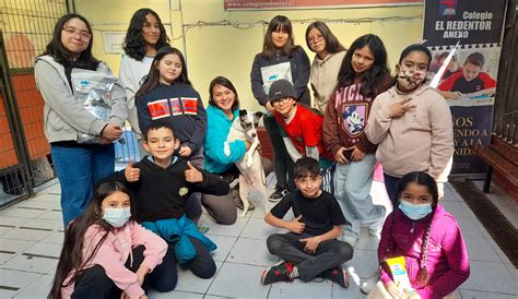 Brigada Escolar En Campaña Ayuda A Un Peludo El Redentor Anexo