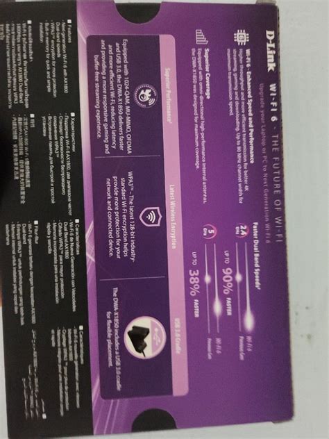 D Link Ax1800 Wi Fi 6 Usb Adapter Computers And Tech Parts