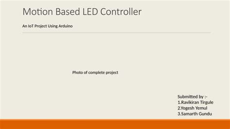 Mini Automated Parking Toll Gateprojectpptx