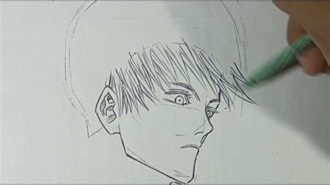 Drawing Gojo Unsealed Jujutsu Kaisen Chapter 221 Using Only 1 Pen