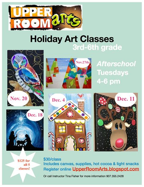 Upper Room Arts Elementary Art Classes