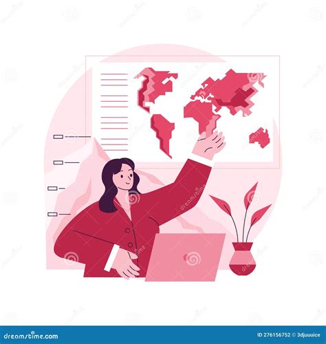 Geomorphology Abstract Concept Vector Illustration Royalty Free