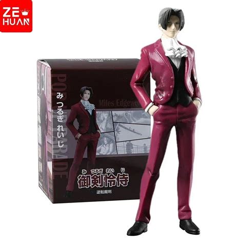 19cm Pop Up Parade Ace Attorney Miles Edgeworth Non Scale Pvc Figure