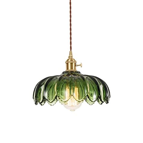 I Tested The Stunning Elegance Of A Green Glass Light Pendant My First