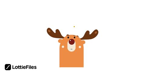 Free Reindeer Animation By Ahmed Butt Lottiefiles