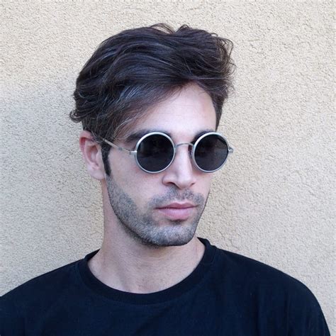 Round Metal Sunglasses Polarised Lens John Lennon Style Hi Tek Webstore