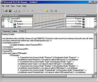 Biztalk Mapper Xml
