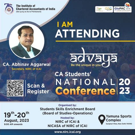 Ca Abhinav Aggarwal On Linkedin Castudentsconference Advaya2023