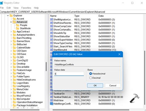 Enable Disable Folder Merge Conflicts In Windows 11