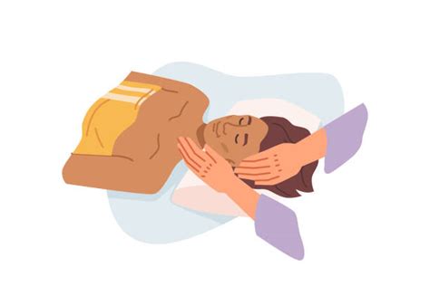 Woman Head Massage Illustrations Royalty Free Vector Graphics And Clip