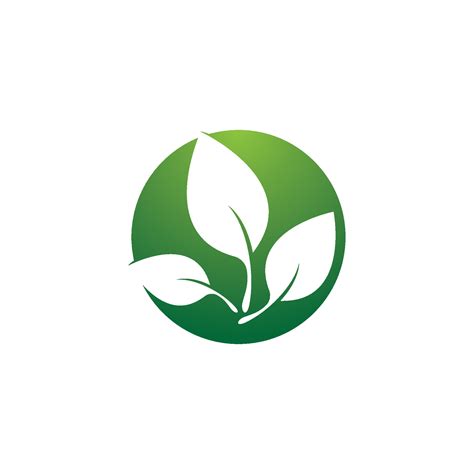 Tree Leaf Symbol Vector Icon Illustration 14833419 Vector Art At Vecteezy