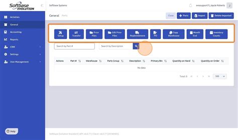 Parts Program Reference Guide