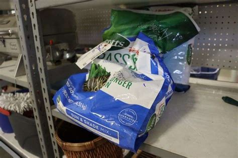All To Go 2 Partial Bags Of Grass Seed Backes Commercial Auctioneers