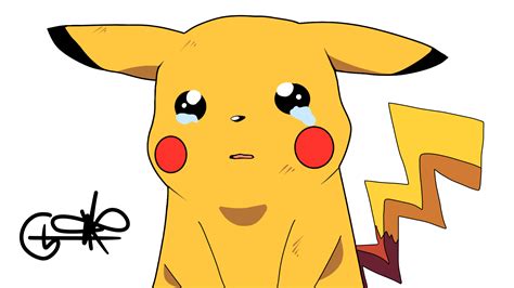 Sad Pikachu Crying