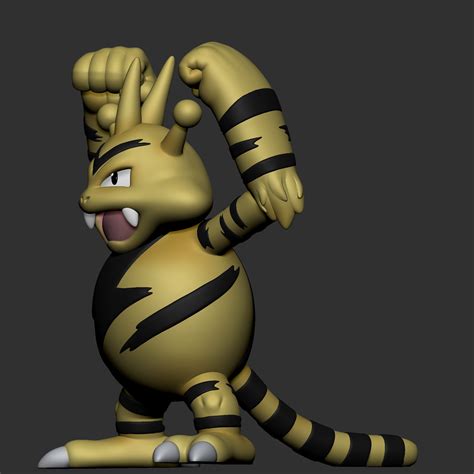 Stl File Electabuzz Pokemon 🐉・3d Print Design To Download・cults