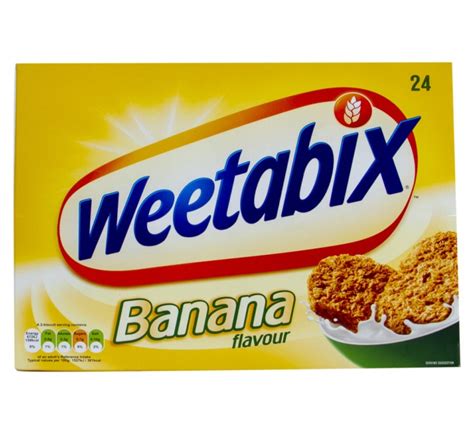 Weetabix Banana Flavour Wheat Cereal Biscuits 24pcs Buy Online At Best