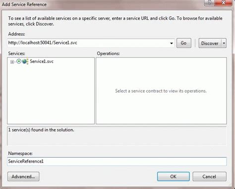 How To Return A Datatable From Wcf Service