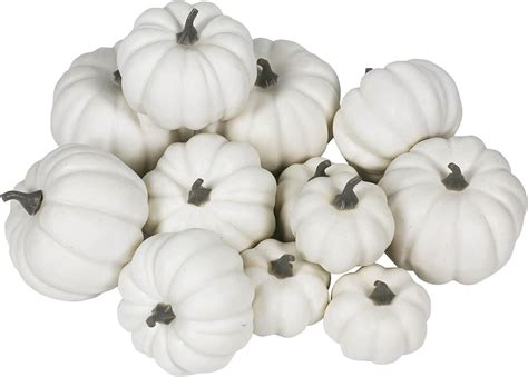 12pcs Realistic Artificial Pumpkins Michaels