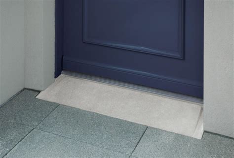 Seuil pour porte fenêtre PMR blanc 40 100 Réf SEPMRPS40100B WESER