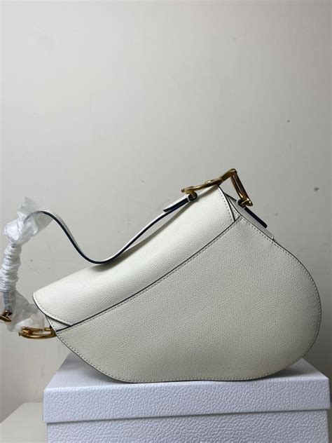 Qc Weng White Dior Saddle Bag Rdesignerreps