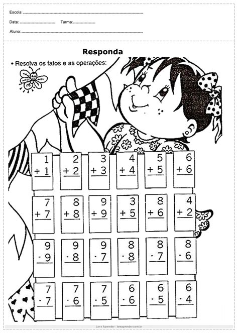 Atividades De Matematica 1 Ano