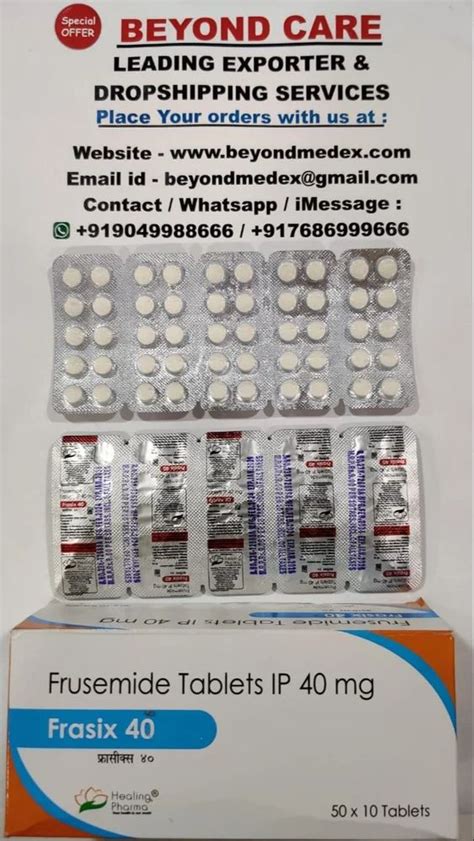 Frusemide Frasix 40 Mg Tablets At Rs 250stripe Lasix Tablet In