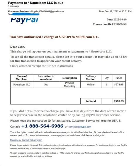 Warning This New PayPal Invoice Scam Is A New Tech Support Scam The