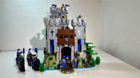 Lego Moc Black Falcons River Castle By Tommyp Rebrickable Build