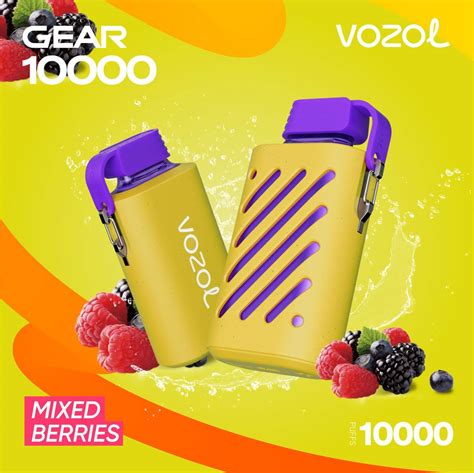 Mixed Berries By Vozol Gear 10000 Puffs Disposable Pod Si Omar Vape Store