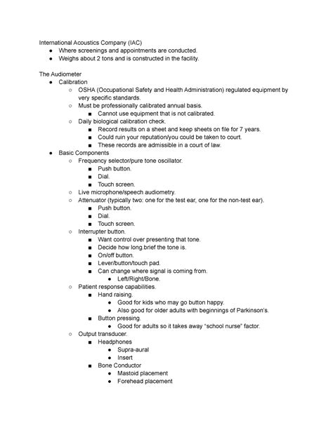 Module 4 Science Of Acoustics And Audiometry International