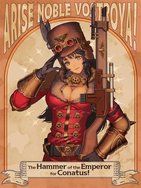 Astra Militarum Warhammer 40k Drawn By Ticoayme Danbooru