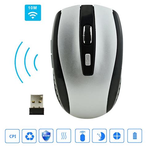 2 4g Wireless Mouse Durable Optical Computer Mouse Vicedeal