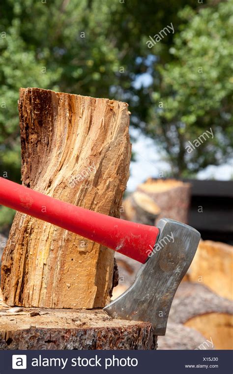 Tree Cutting Axe High Resolution Stock Photography And Images Alamy