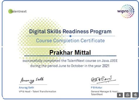 Prakhar Mittal On Linkedin Talentnext Wipro Wiprocareers 10 Comments