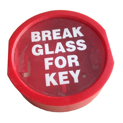 Emergency Key Box In Red Break Glass To Get Keys Buy Key Boxkey Safe