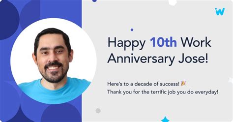 ideaware on linkedin today is your 10th work anniversary jose