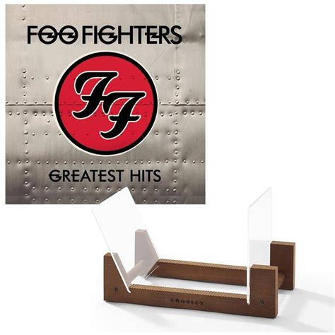 Foo Fighters Greatest Hits Vinyl Album And Crosley Record Storage Display