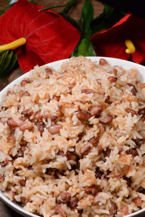 Haitian Red Beans And Rice Riz Et Pois Rouges International Cuisine