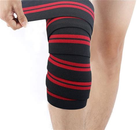 Knee Wraps Great For Squats Knee Brace Weightlifting Powerlifting C