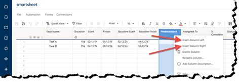 Smartsheet Custom Fields Smartsheet Tips