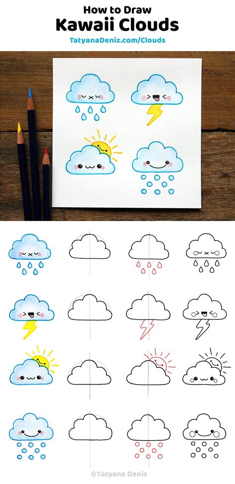 How To Draw Realistic Clouds