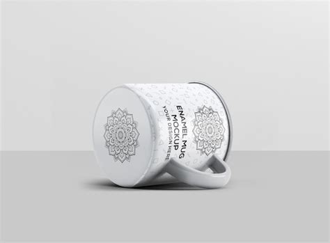 Premium Psd Enamel Mug Mockup