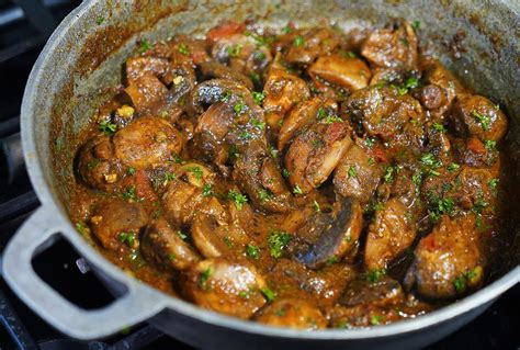 Masala Mushroom Recipe Caribbean Life